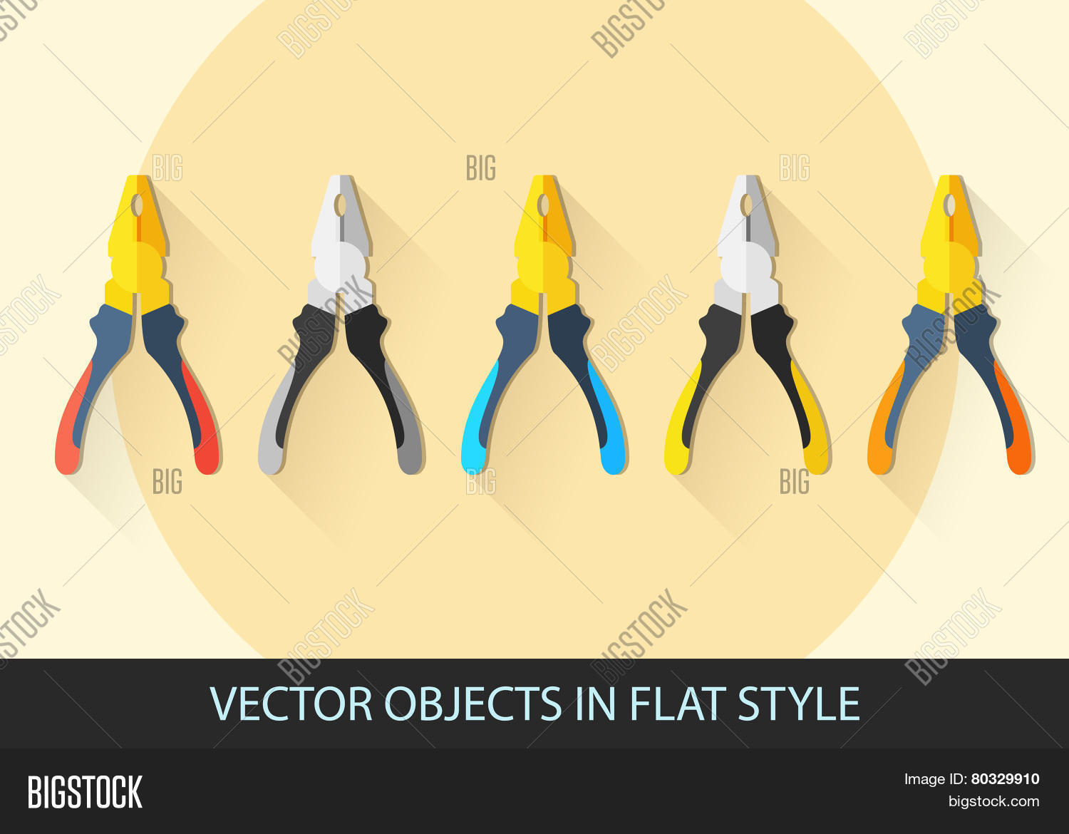 Set Vector Pliers Vector & Photo (Free Trial) | Bigstock