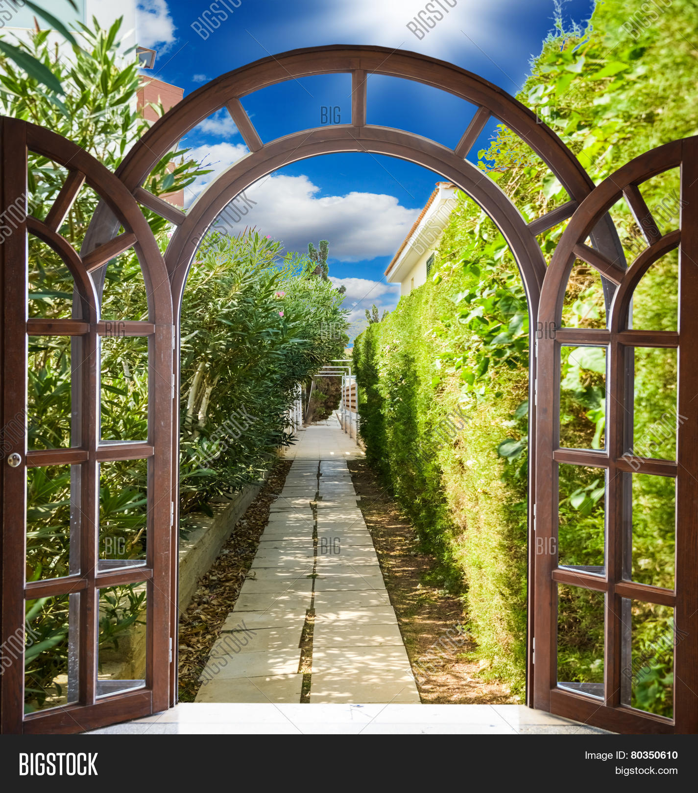 Open Door Arch Access Image & Photo (Free Trial) | Bigstock