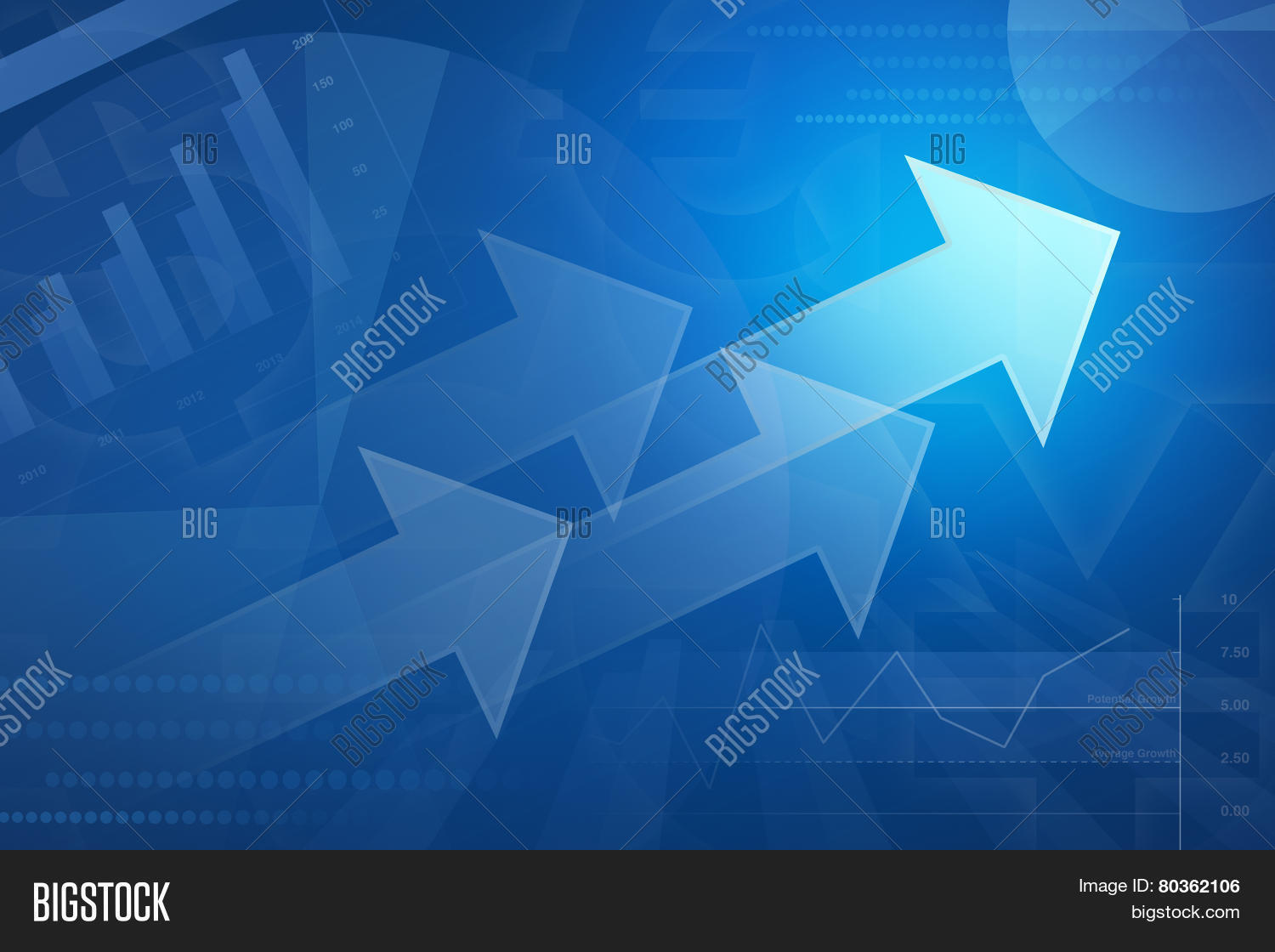 Arrow On Financial Image & Photo (Free Trial) | Bigstock