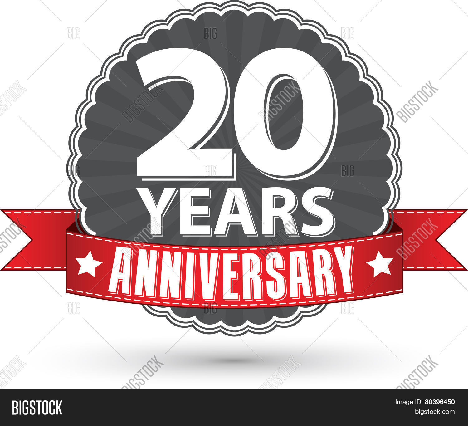 Celebrating 20 Years Vector & Photo (Free Trial) | Bigstock