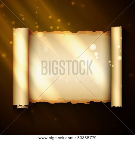Magic Scroll Vector & Photo (Free Trial) | Bigstock