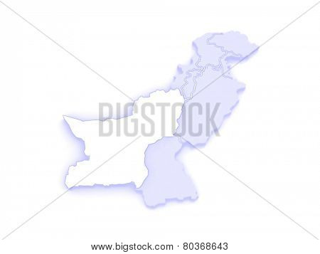 Map Balochistan. Image & Photo (Free Trial) | Bigstock