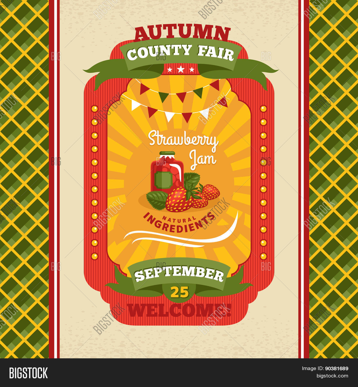 County Fair Vintage Vector & Photo (Free Trial) | Bigstock
