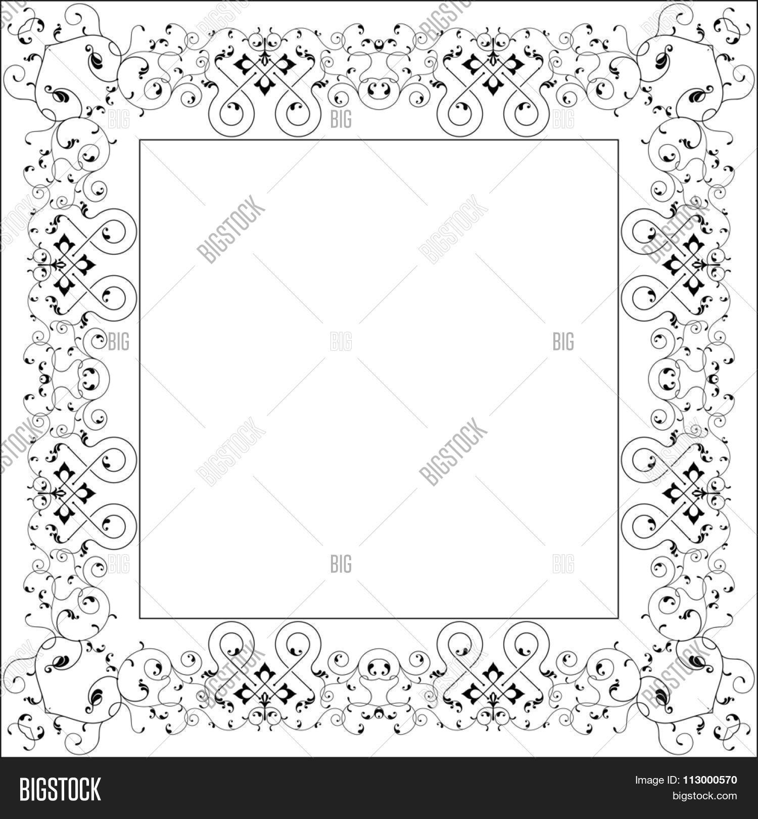Frame Border Design Image & Photo (Free Trial) | Bigstock