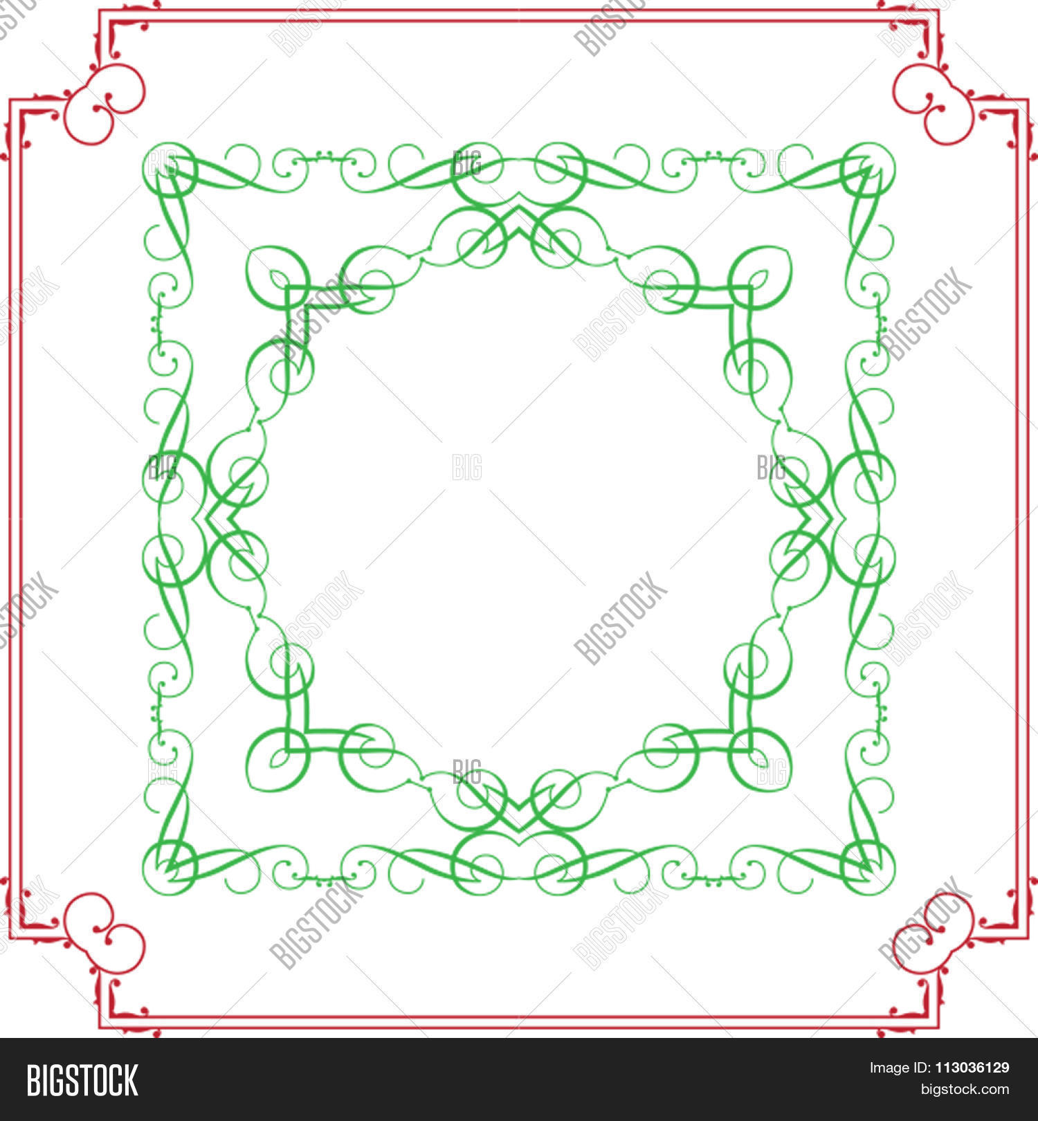 Imagen y foto Frame Border Design (prueba gratis) | Bigstock