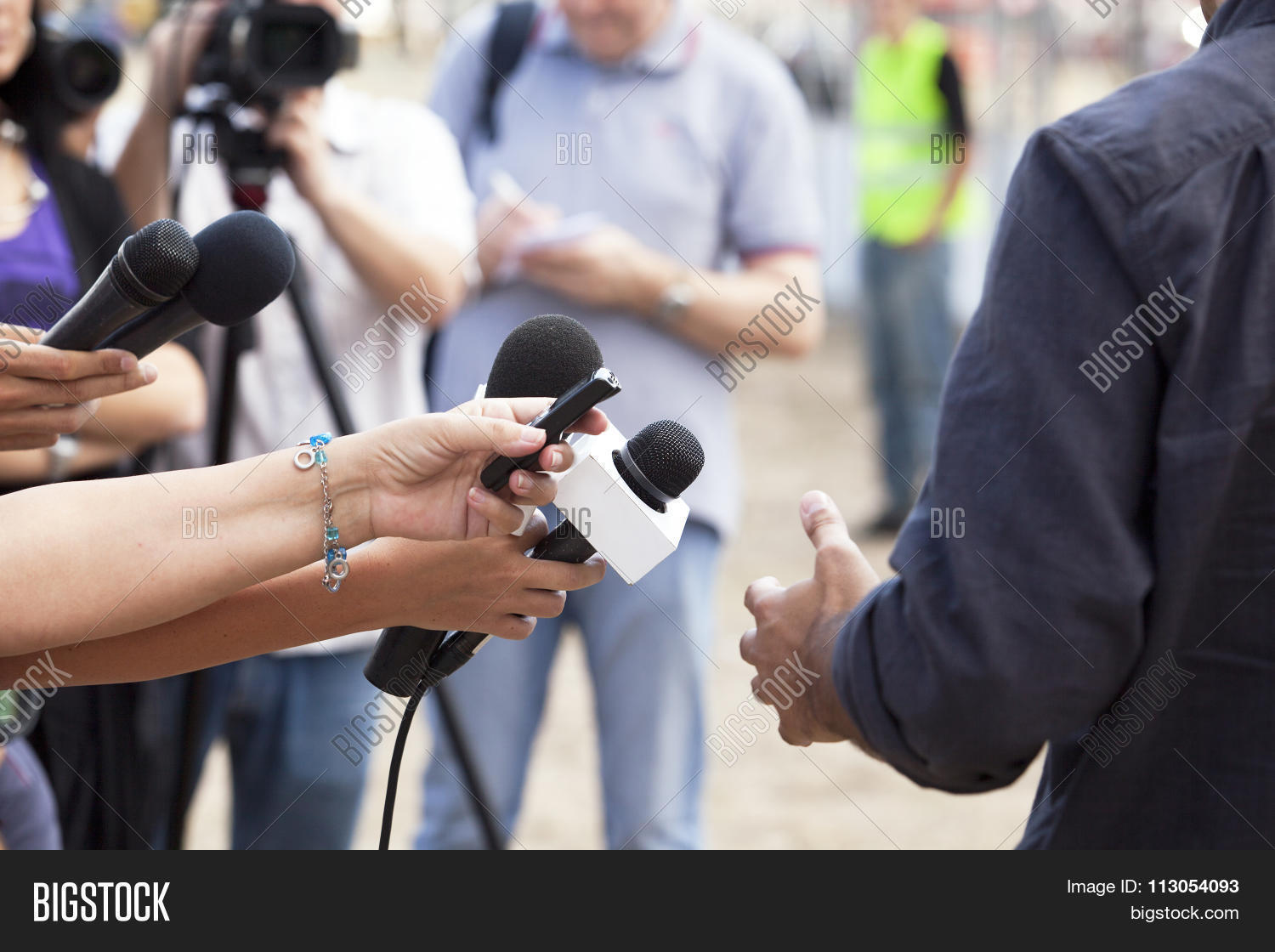 Media Interview Image & Photo (Free Trial) | Bigstock