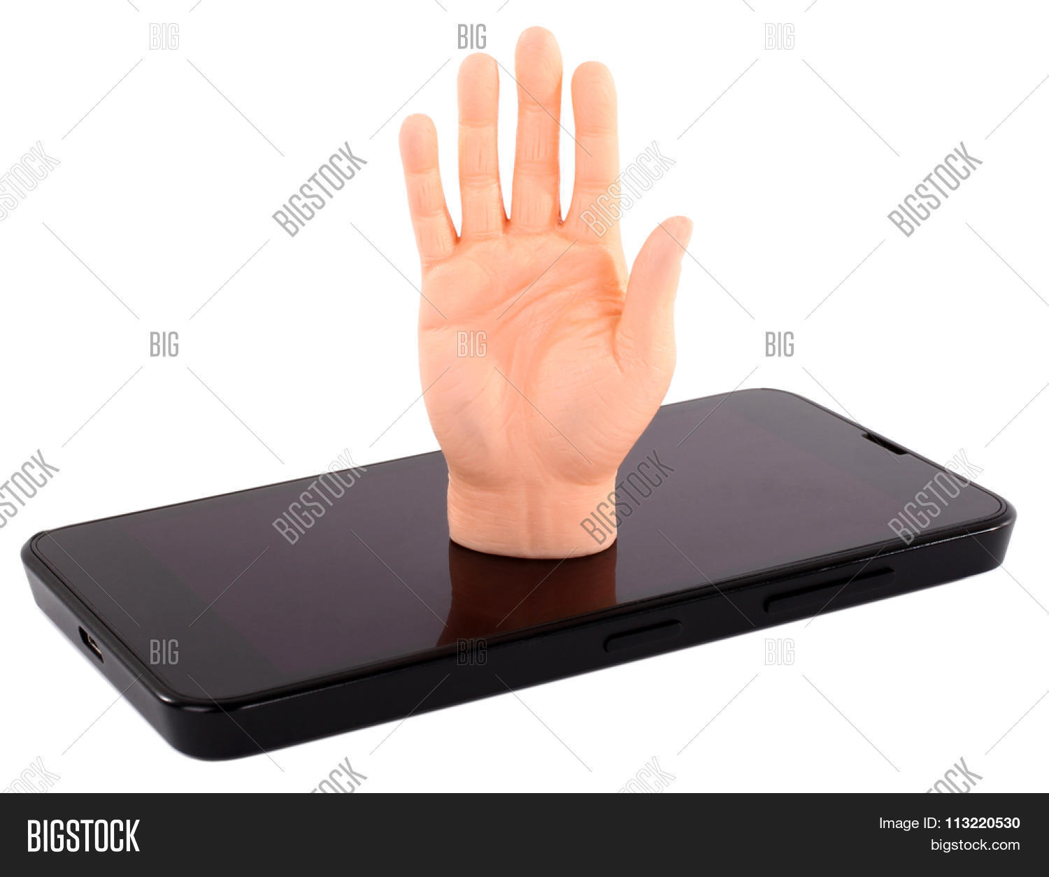 Drowning Mobile Phone Image & Photo (Free Trial) | Bigstock