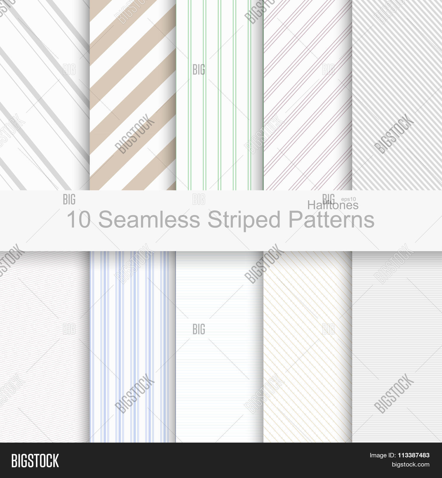 10 Seamless Striped Vector & Photo (Free Trial) | Bigstock