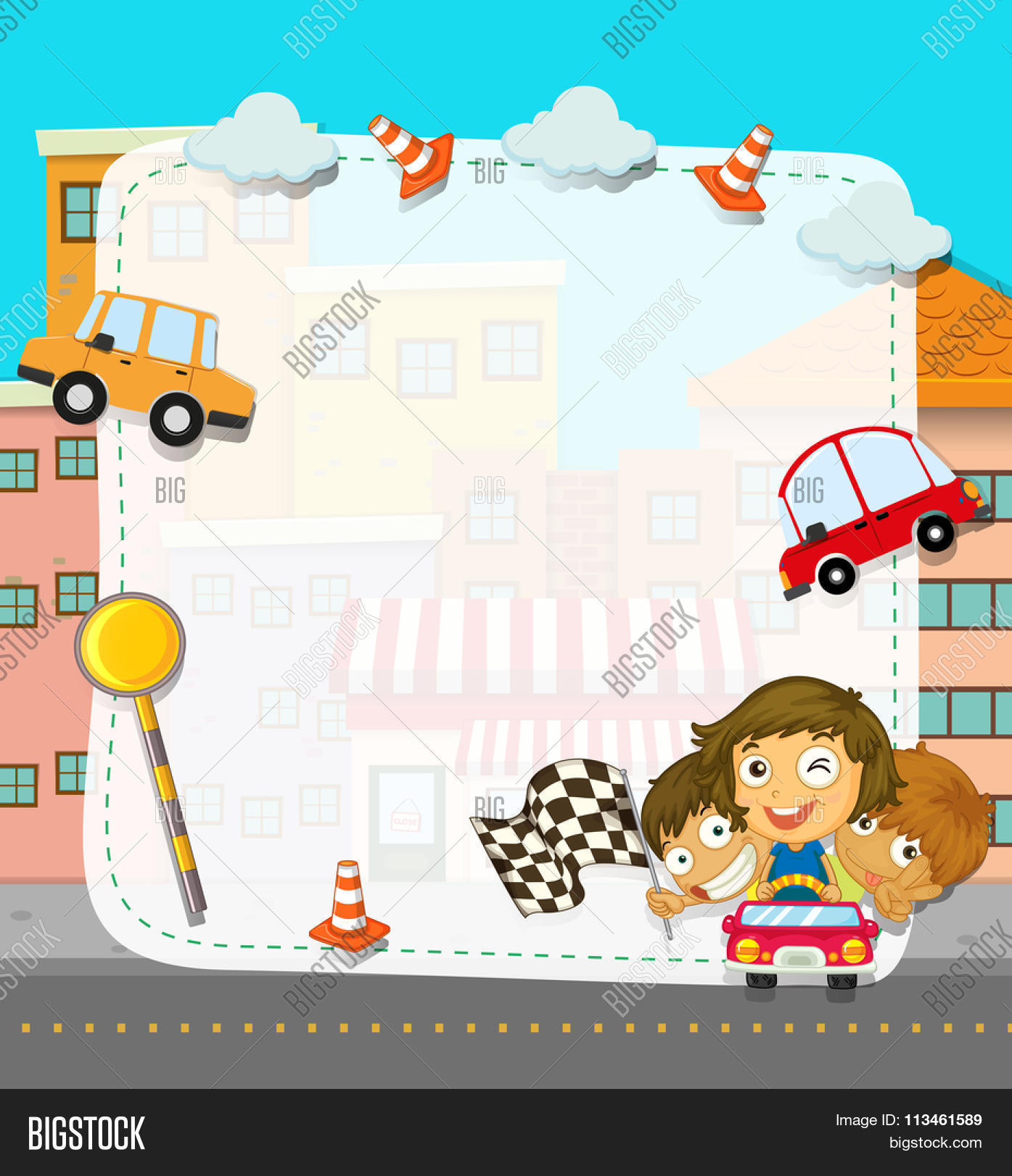 Border Design Vector & Photo (Free Trial) | Bigstock