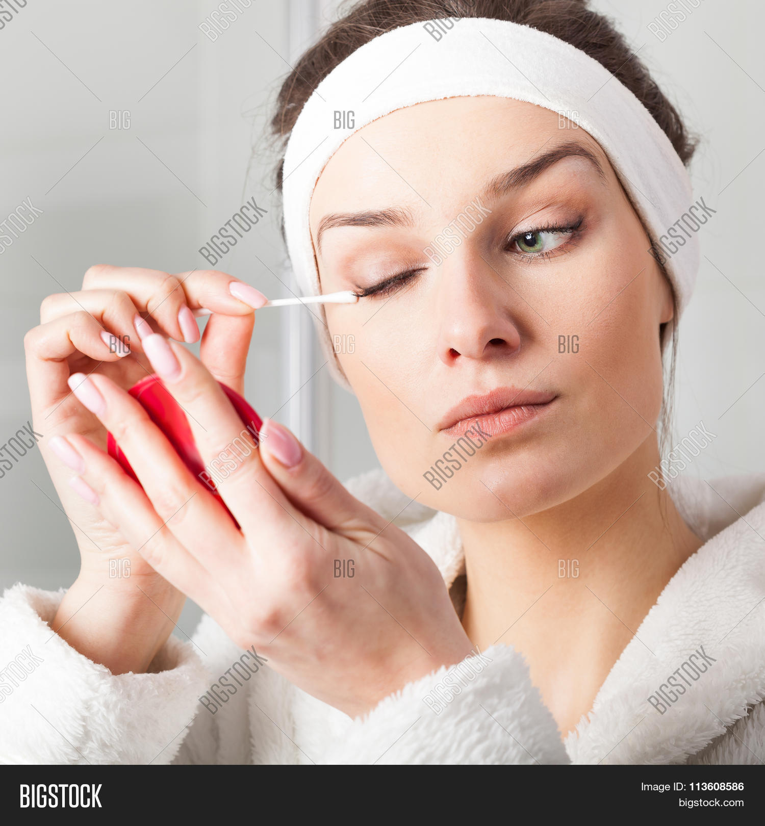 Woman Removing Eyes Image & Photo (Free Trial) | Bigstock