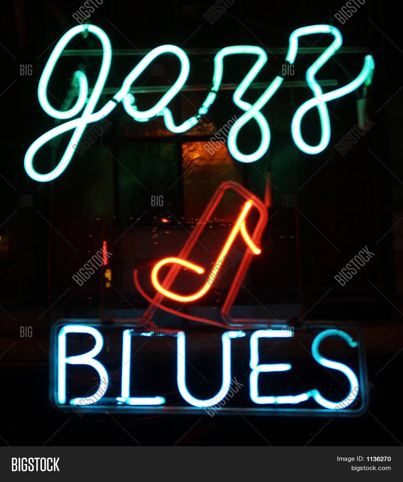 Jazz & Blues Neon Sign Image & Photo (Free Trial) | Bigstock