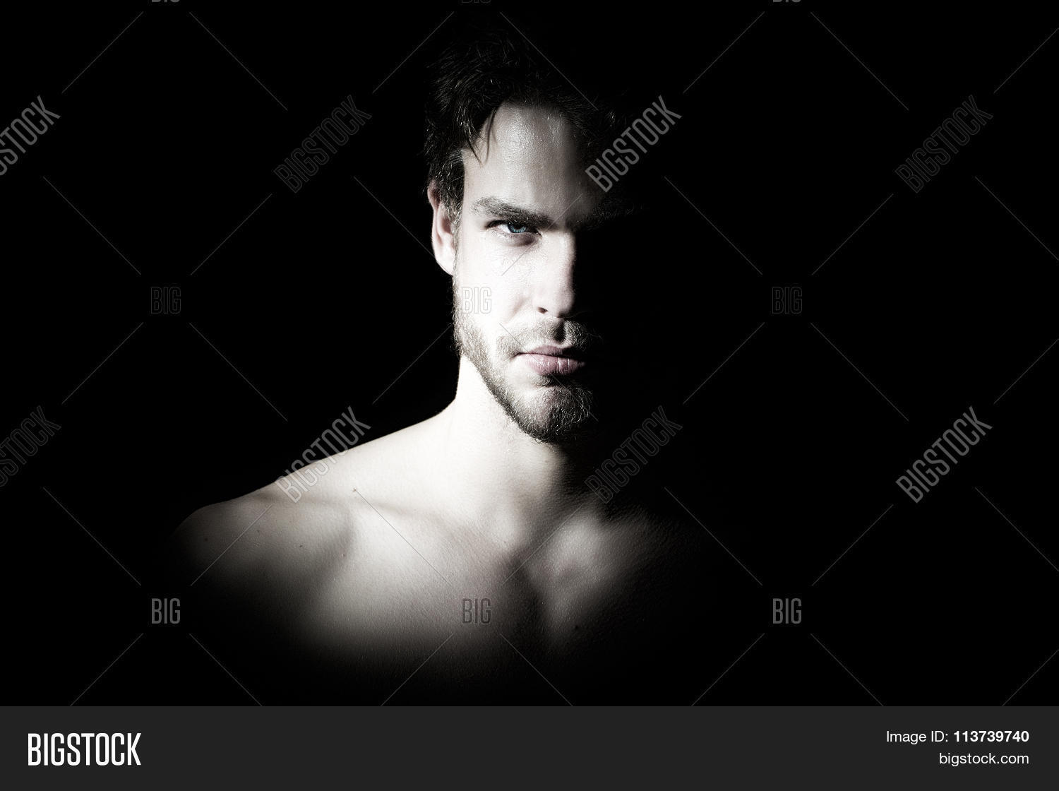 Macho Man Portrait Image & Photo (Free Trial) | Bigstock