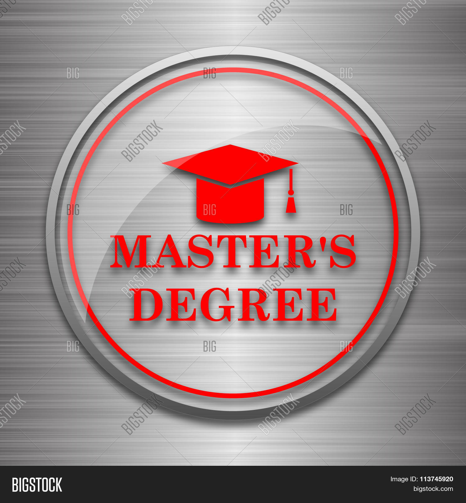 Master's Degree Icon Image & Photo (Free Trial) | Bigstock