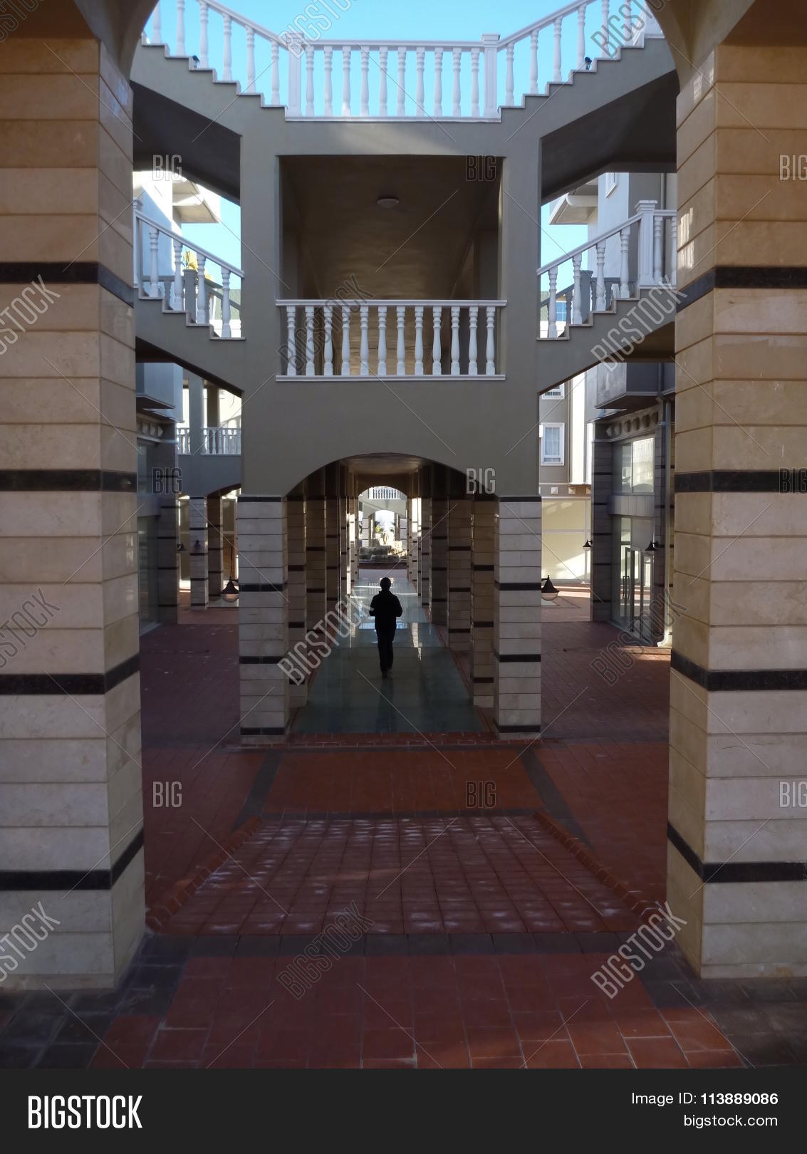 Outdoor Atrium Luxury Image & Photo (Free Trial) | Bigstock