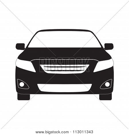 Car Front Icon Sign. Vector & Photo (Free Trial) | Bigstock