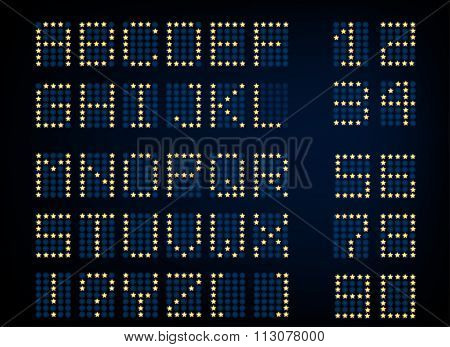 Digital Letters Vector & Photo (Free Trial) | Bigstock