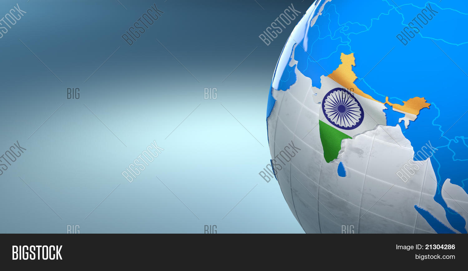 Map India On Earth Image & Photo (Free Trial) | Bigstock