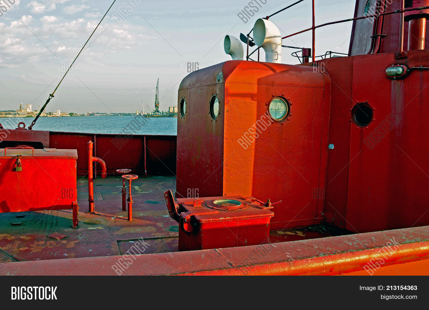 Old Red Lightship Image & Photo (Free Trial) | Bigstock