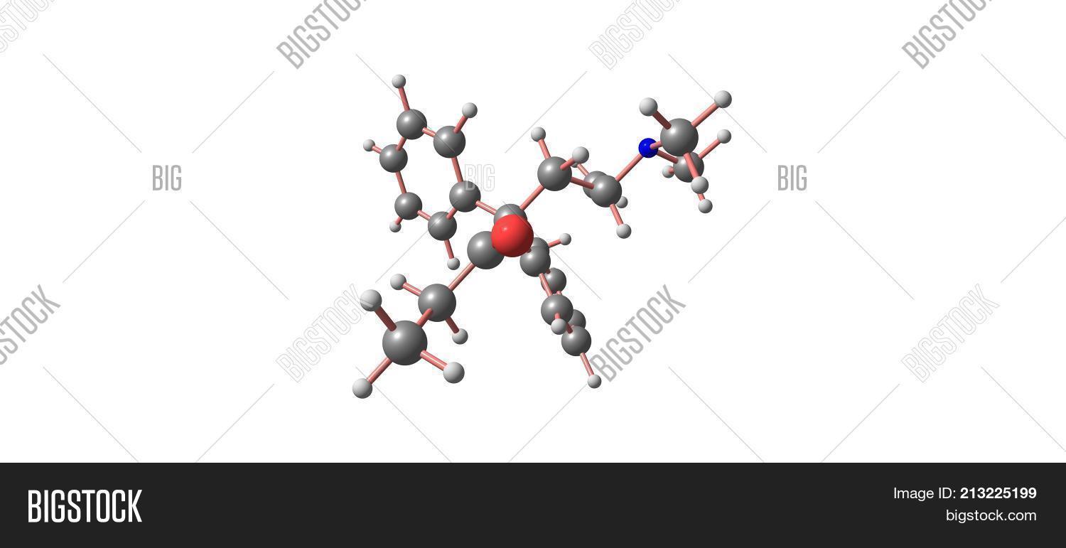Methadone Molecular Image & Photo (Free Trial) | Bigstock