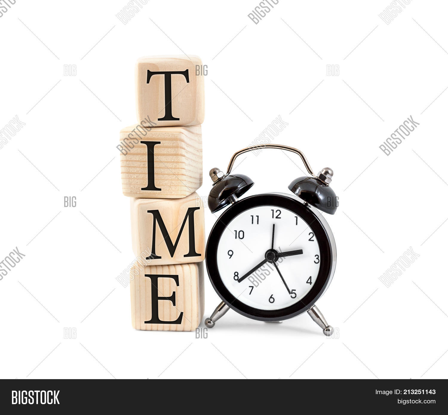 Word "Time" Written By Image & Photo (Free Trial) | Bigstock