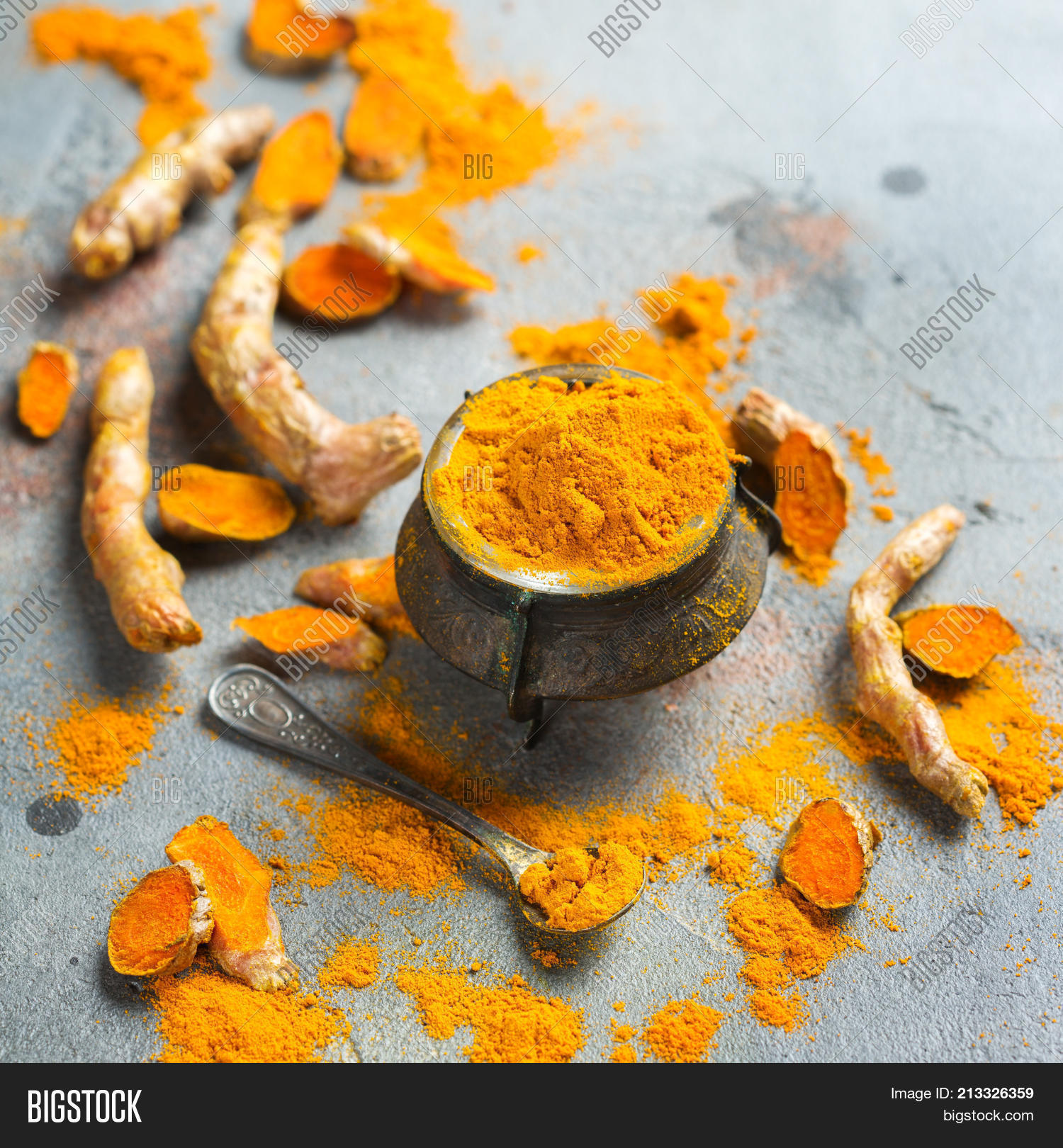 Raw Turmeric Root Image & Photo (Free Trial) | Bigstock