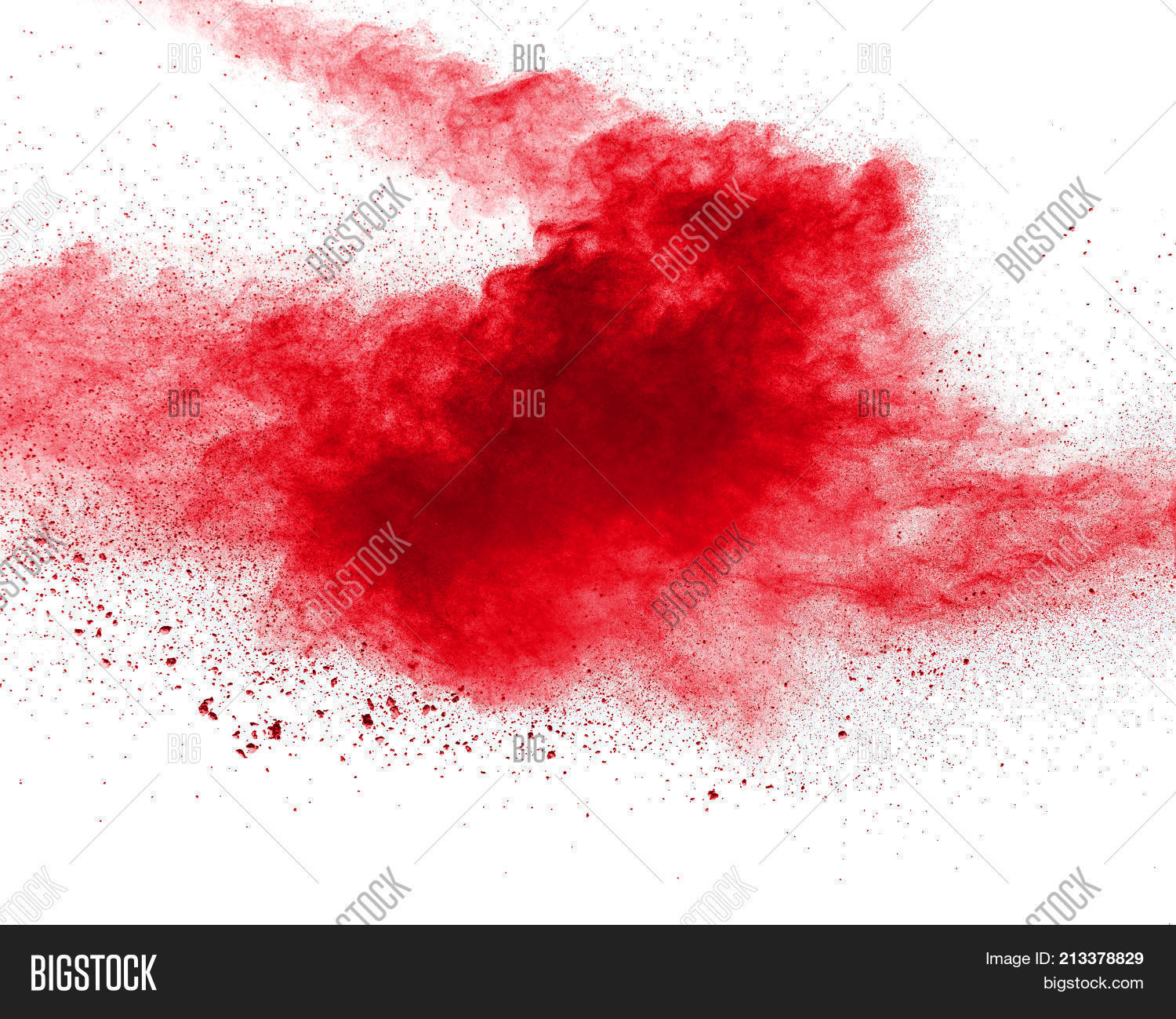 Abstract Red Powder Image & Photo (Free Trial) | Bigstock