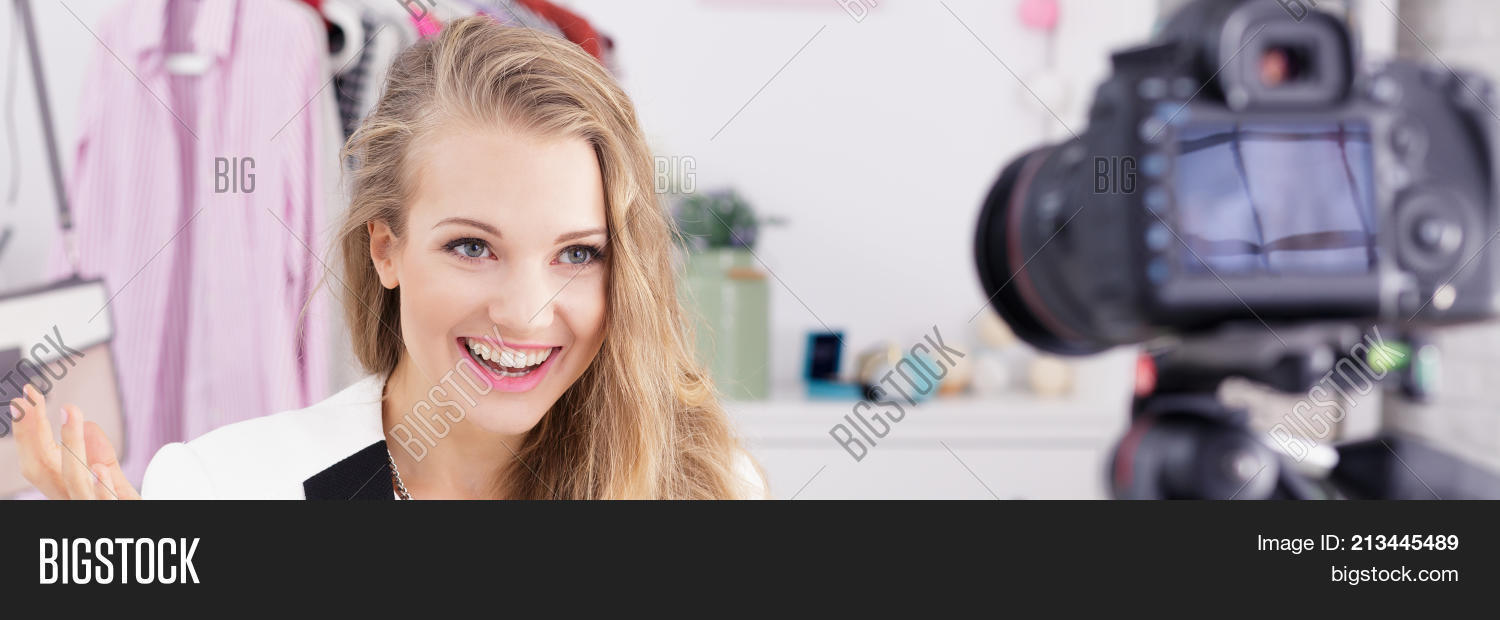 Woman Laughing Camera Image & Photo (Free Trial) | Bigstock