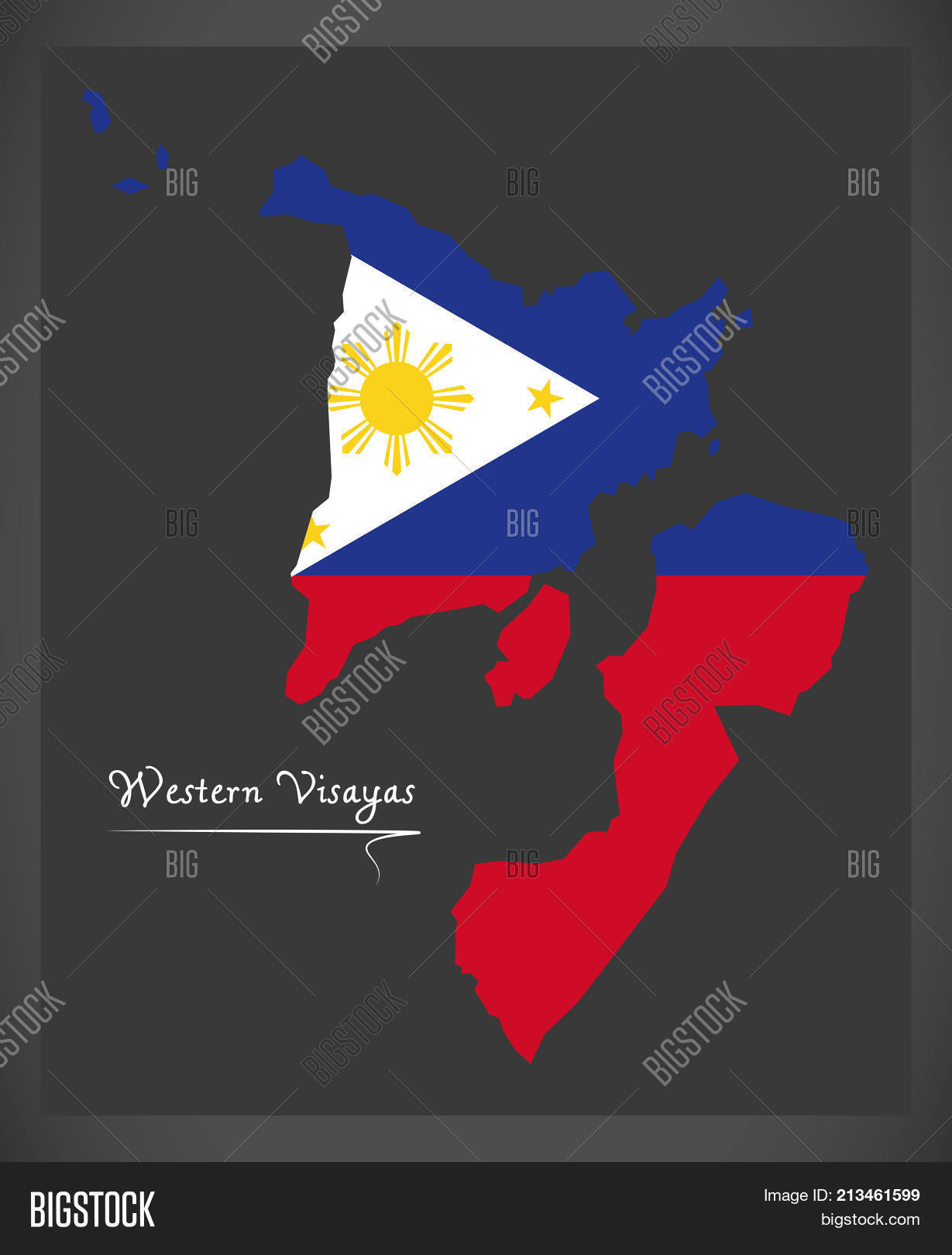 Western Visayas Map Image & Photo (Free Trial) | Bigstock