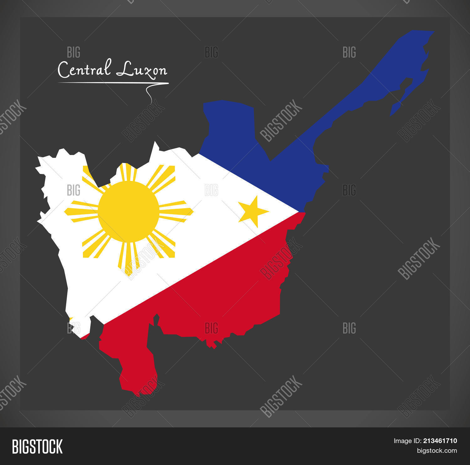 Central Luzon Map Image & Photo (Free Trial) | Bigstock