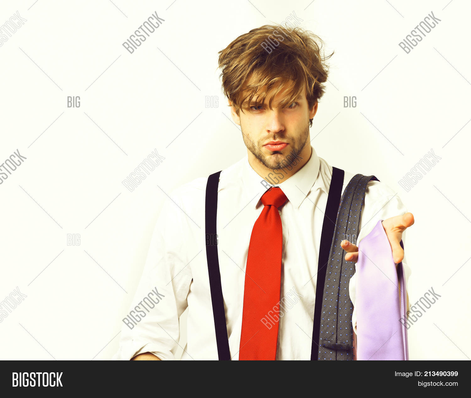 Bearded Macho Man Image & Photo (Free Trial) | Bigstock