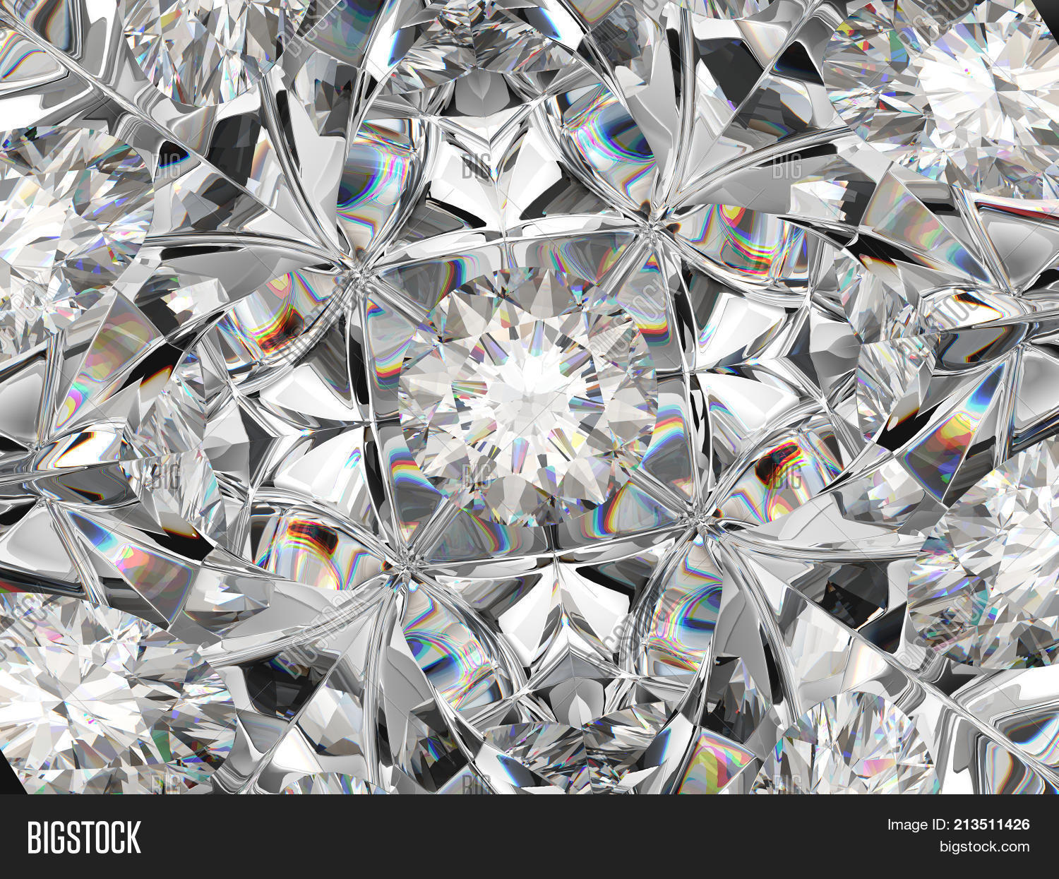 Diamond Closeup Image And Photo Free Trial Bigstock