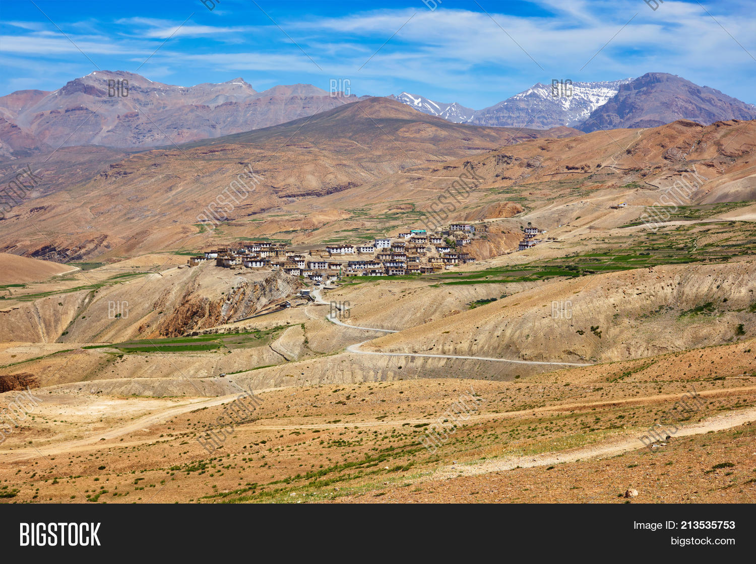 Kibber Village Image & Photo (Free Trial) | Bigstock