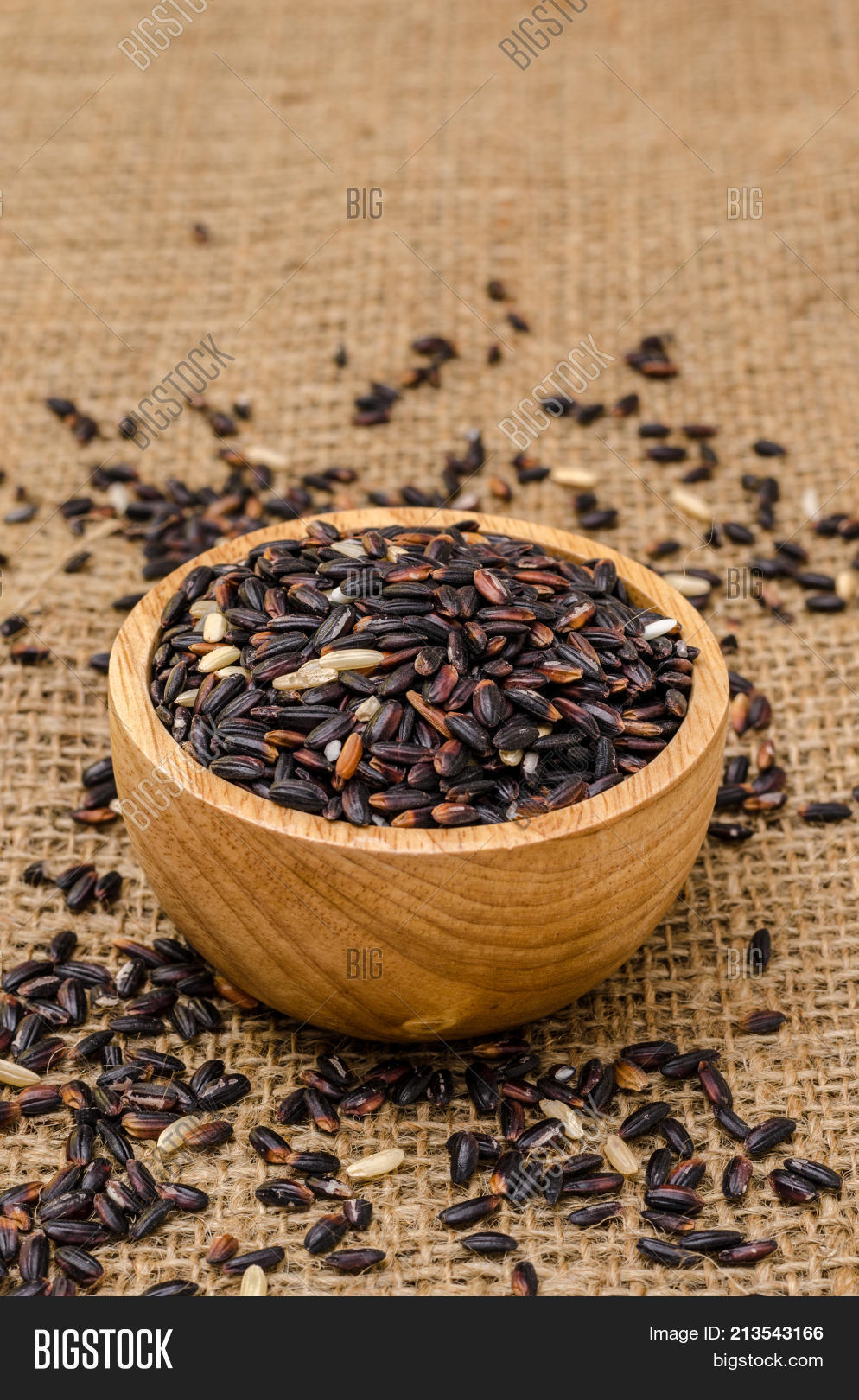 Black Rice Bowl On Image & Photo (Free Trial) | Bigstock