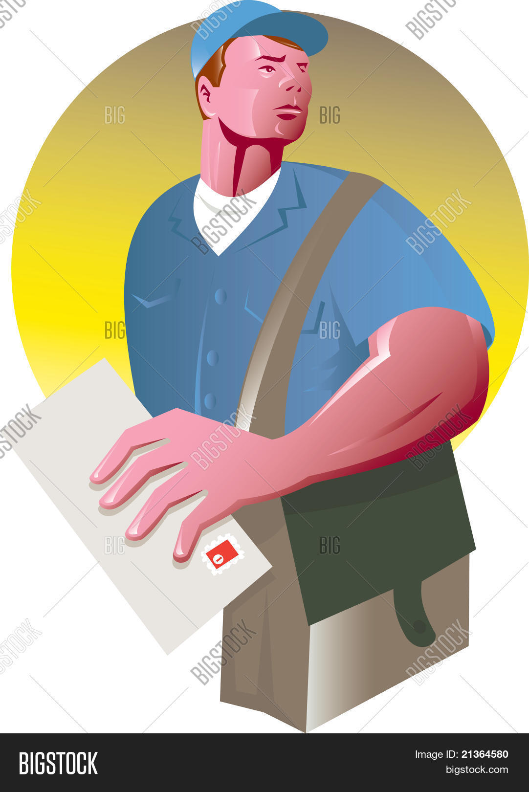 Postman Mailman Mail Image & Photo (Free Trial) | Bigstock