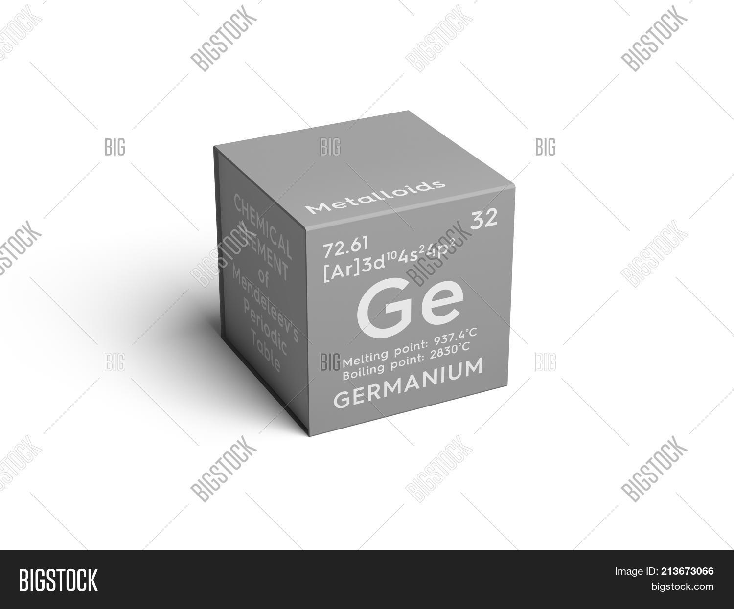 Germanium. Metalloids Image & Photo (Free Trial) | Bigstock