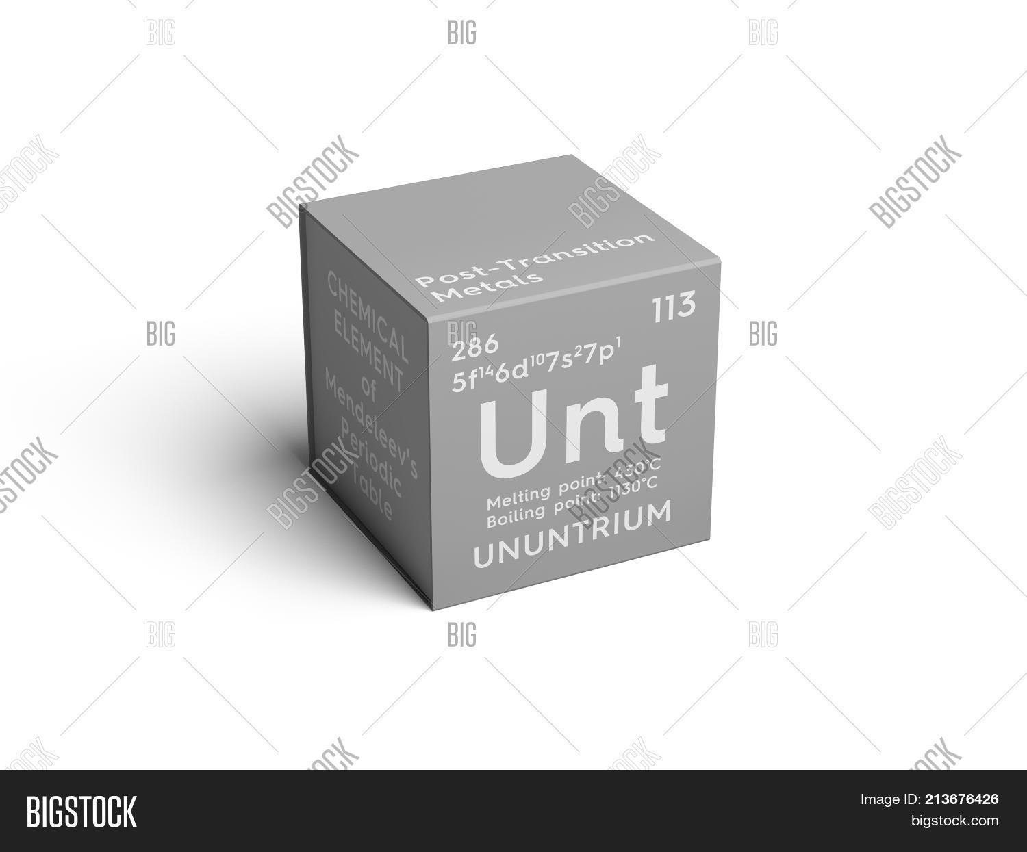 Ununtrium. Post- Image & Photo (Free Trial) | Bigstock