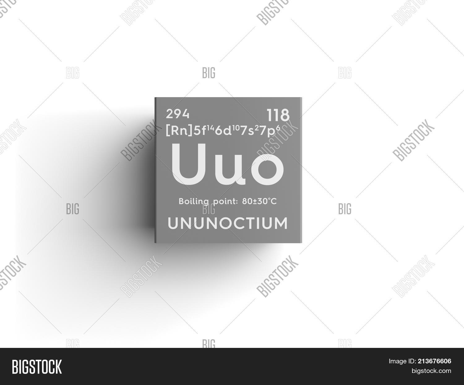 Imagen y foto Ununoctium. Noble (prueba gratis) | Bigstock