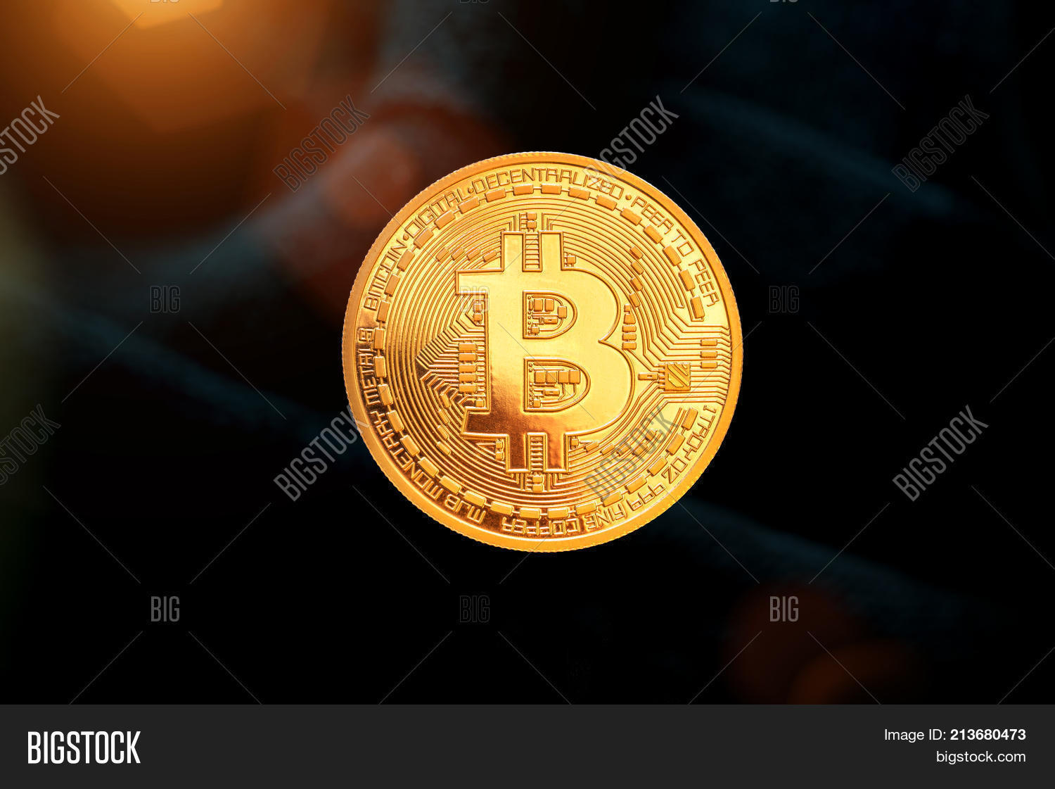 Bitcoin - Bit Coin BTC Image & Photo (Free Trial) | Bigstock