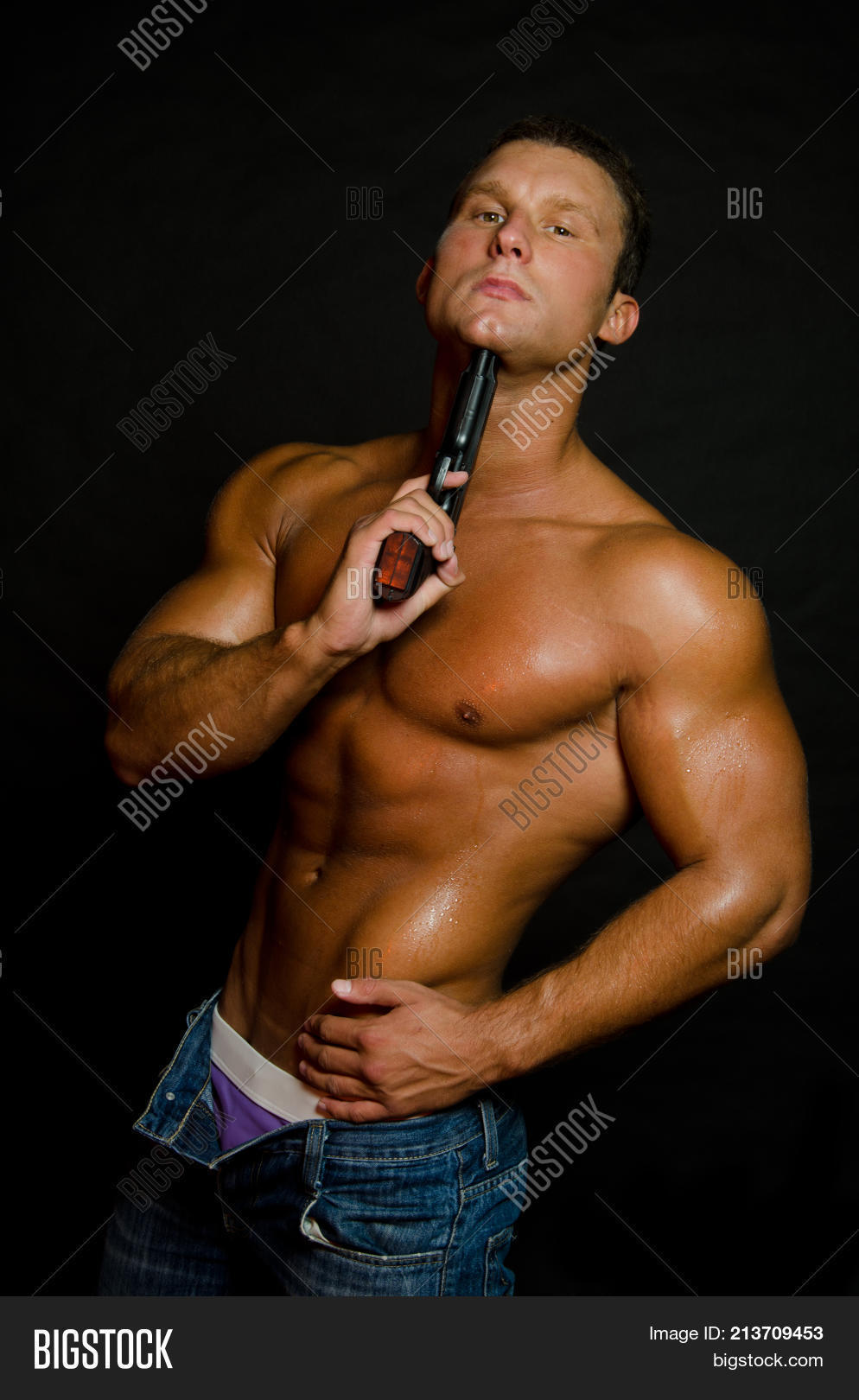 Sexy Cop Handsome Man Image And Photo Free Trial Bigstock 6922