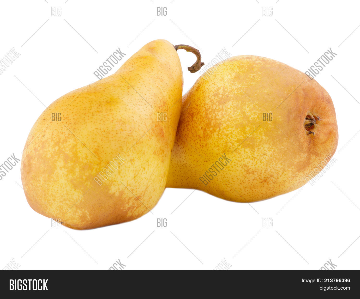 Two Pears Yellow, Image & Photo (Free Trial) | Bigstock