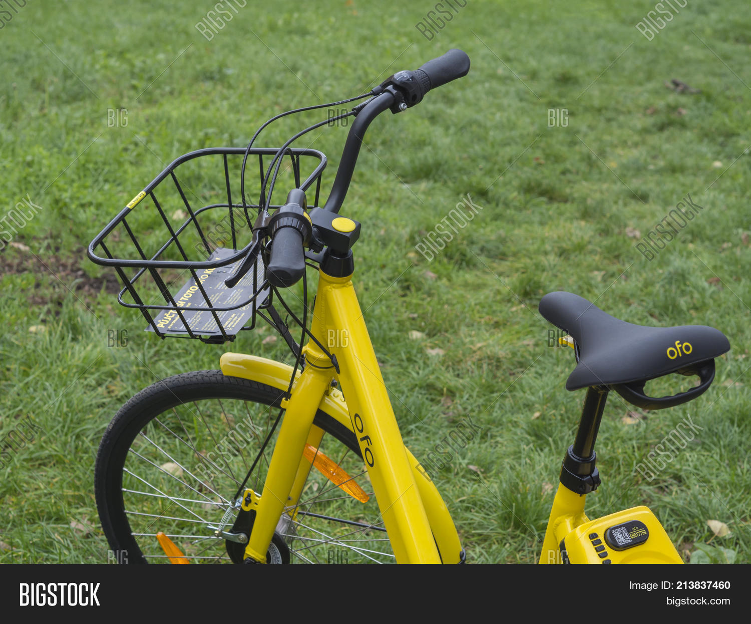 Yellow Bikecycle Image & Photo (Free Trial) | Bigstock