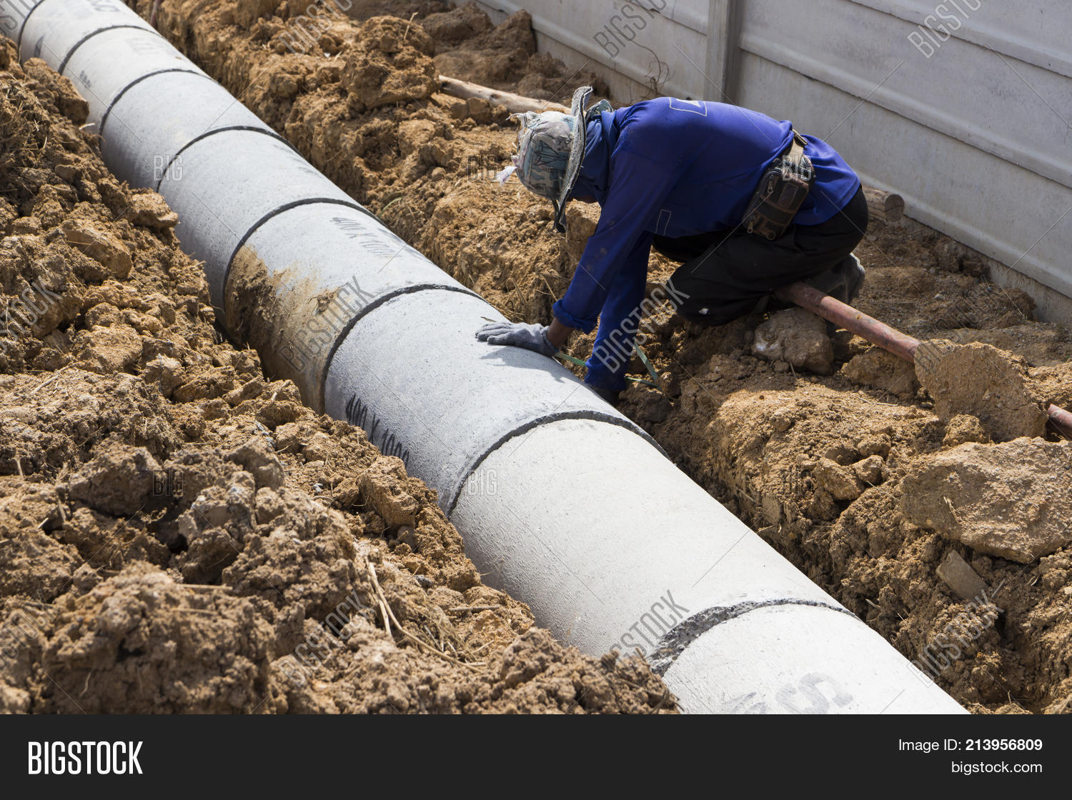 Worker Install Precast Image & Photo (Free Trial) | Bigstock
