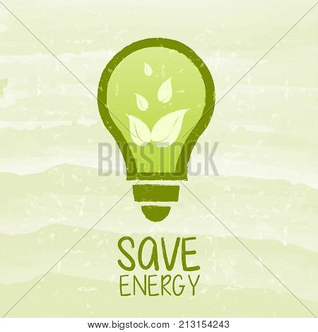 Save Energy Bulb Image & Photo (Free Trial) | Bigstock
