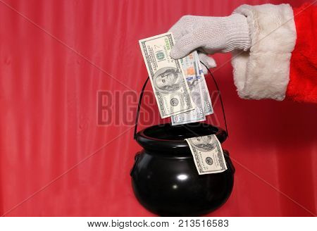 Santa Claus Donation Image & Photo (Free Trial) | Bigstock