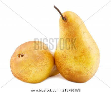 Two Pears Yellow Image & Photo (Free Trial) | Bigstock