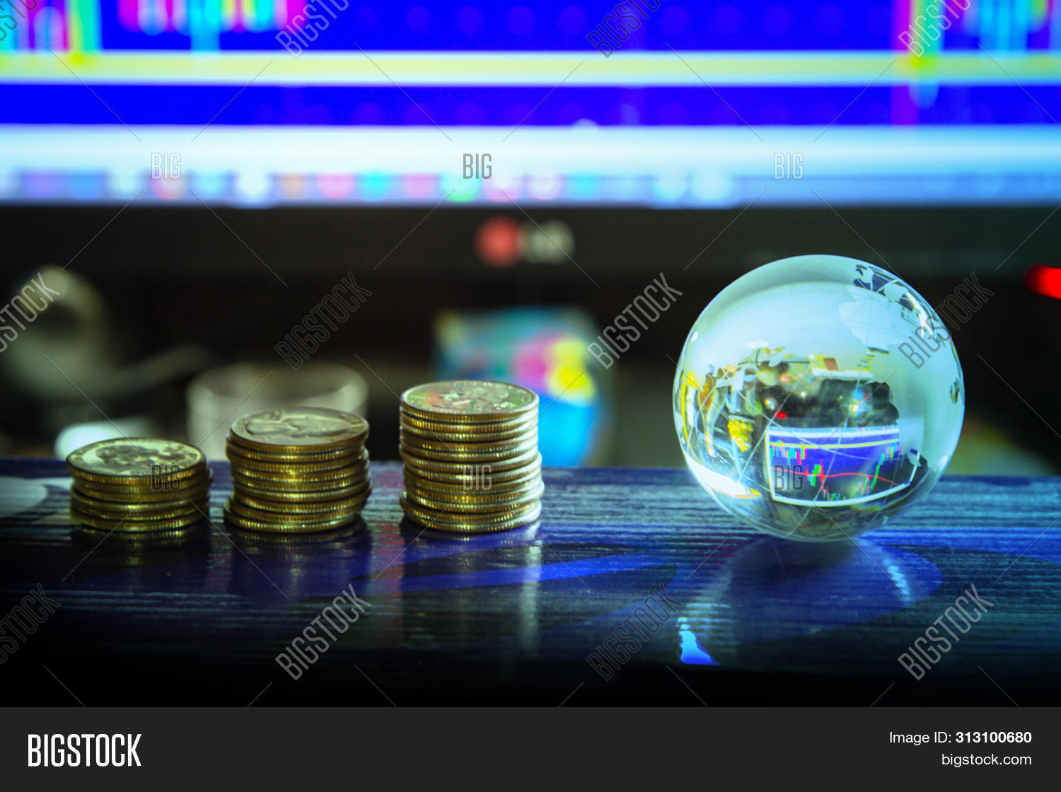 Globe Crystal Glass Image & Photo (Free Trial) | Bigstock