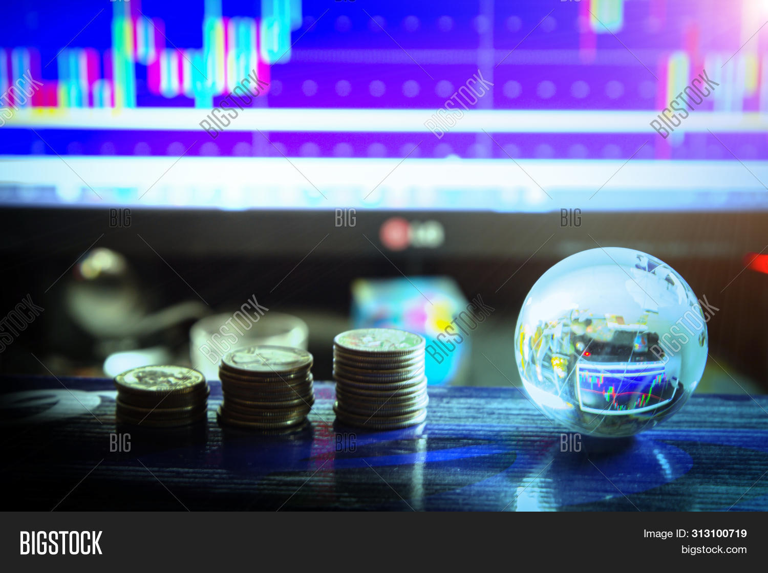 Globe Crystal Glass Image & Photo (Free Trial) | Bigstock