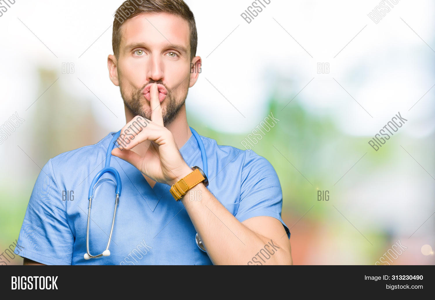 Imagen Y Foto Handsome Doctor Man Prueba Gratis Bigstock