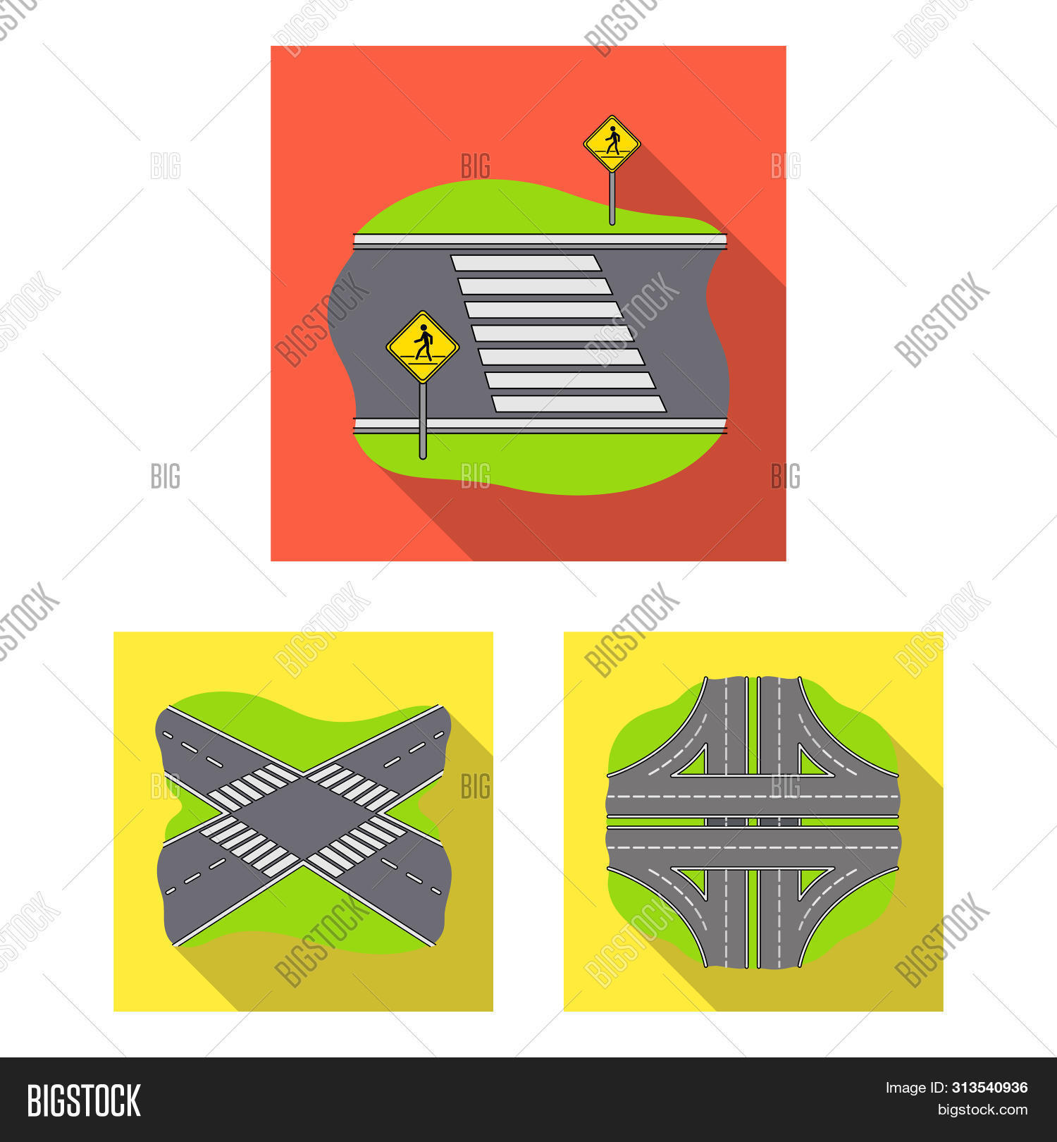 Bitmap Design Road Image & Photo (Free Trial) | Bigstock