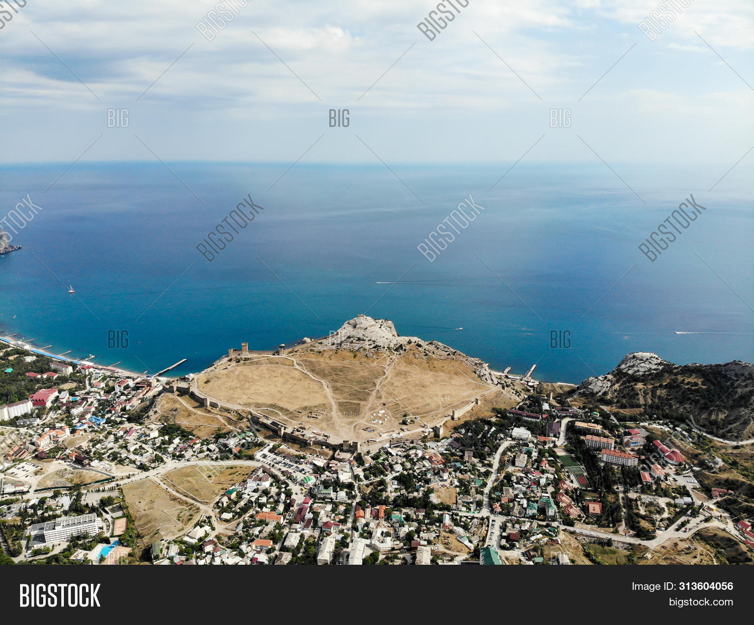 Genoese Fortress City Image & Photo (Free Trial) | Bigstock